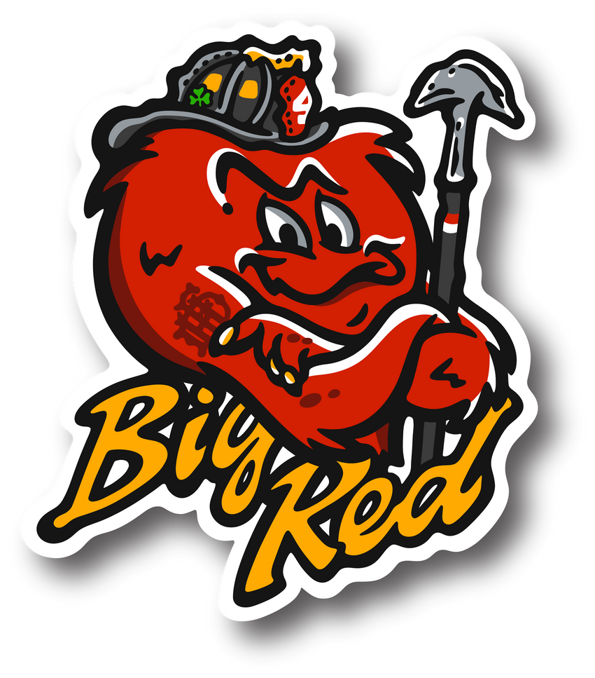 Hartford Fire Ladder 4 Big Red Decal – TenThreeGraphics.com