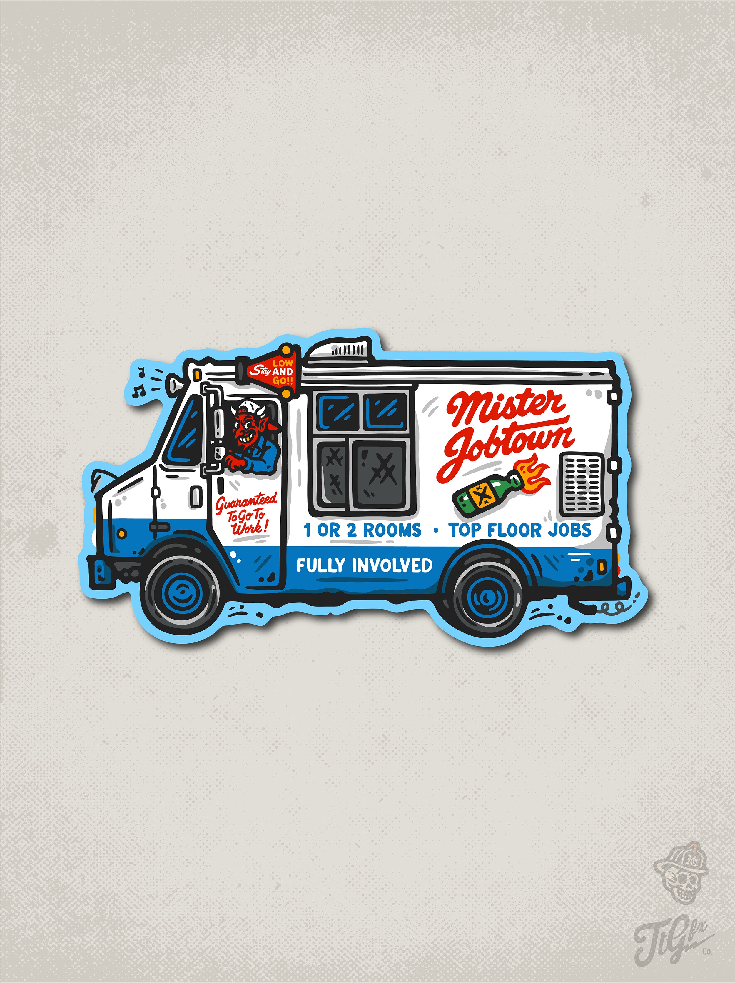 Mister Jobtown Decal – TenThreeGraphics.com