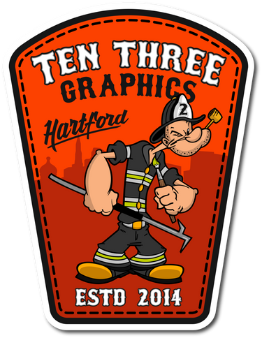 Ten Three Company Patch (3M) Decal – TenThreeGraphics.com